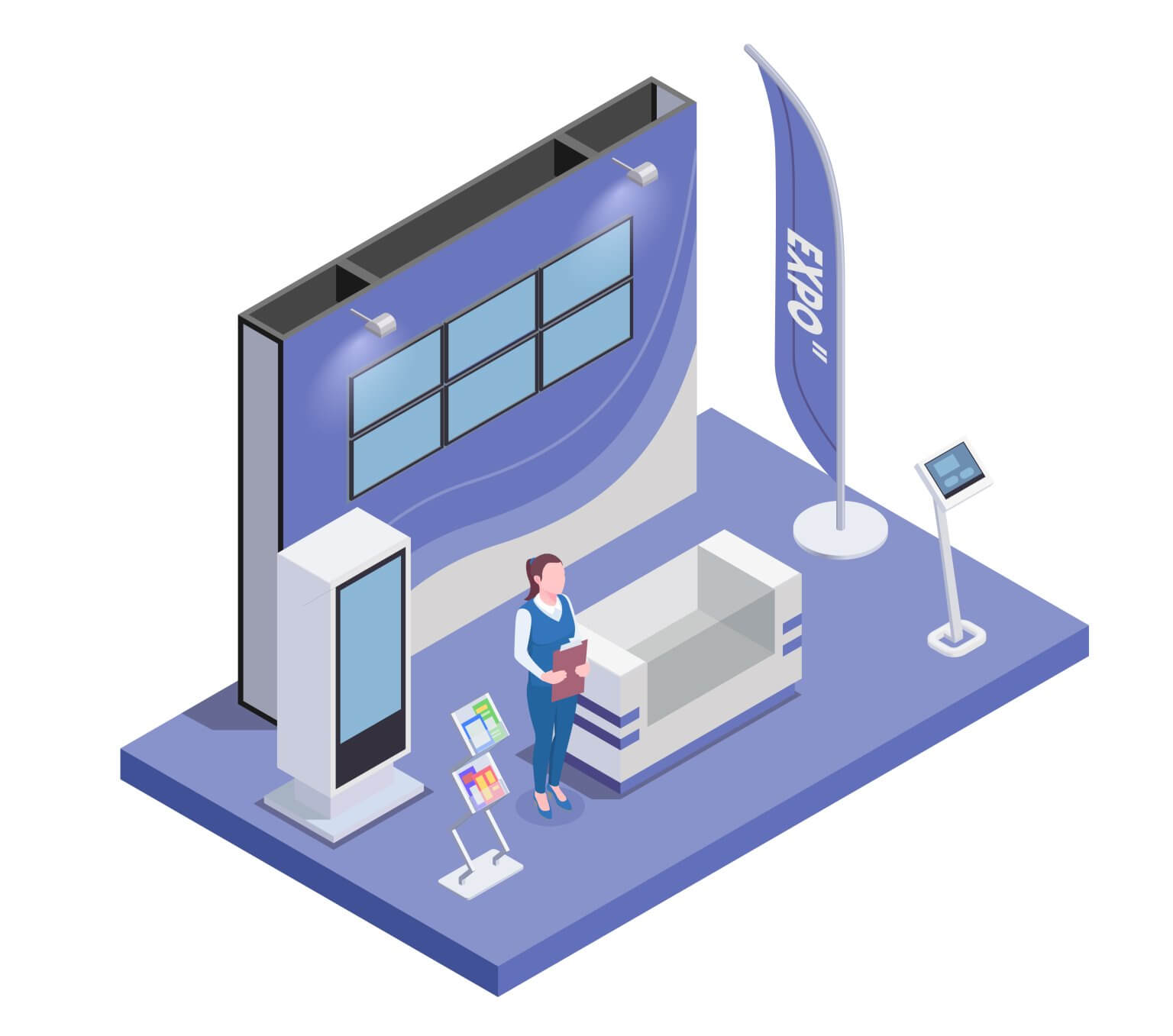 Interactive Signage for Events & Trade Shows - Monitors AnyWhere