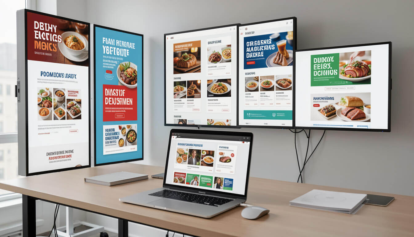 Digital Signage Templates: What to Display on Business Screens ...