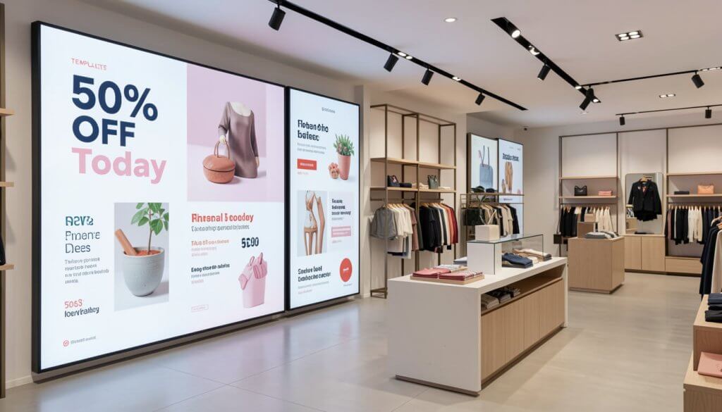 Digital Signage Templates: What to Display on Business Screens ...